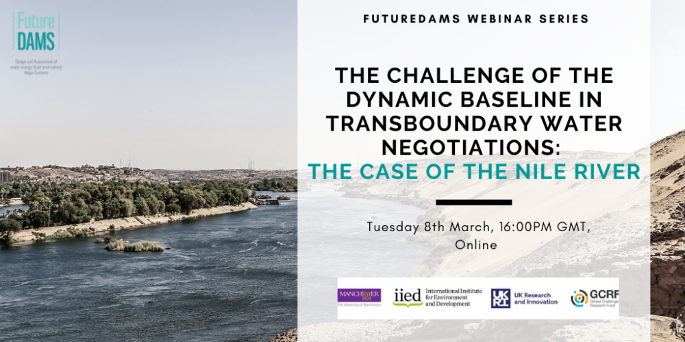 Webinar: The challenge of the dynamic baseline in transboundary water ...